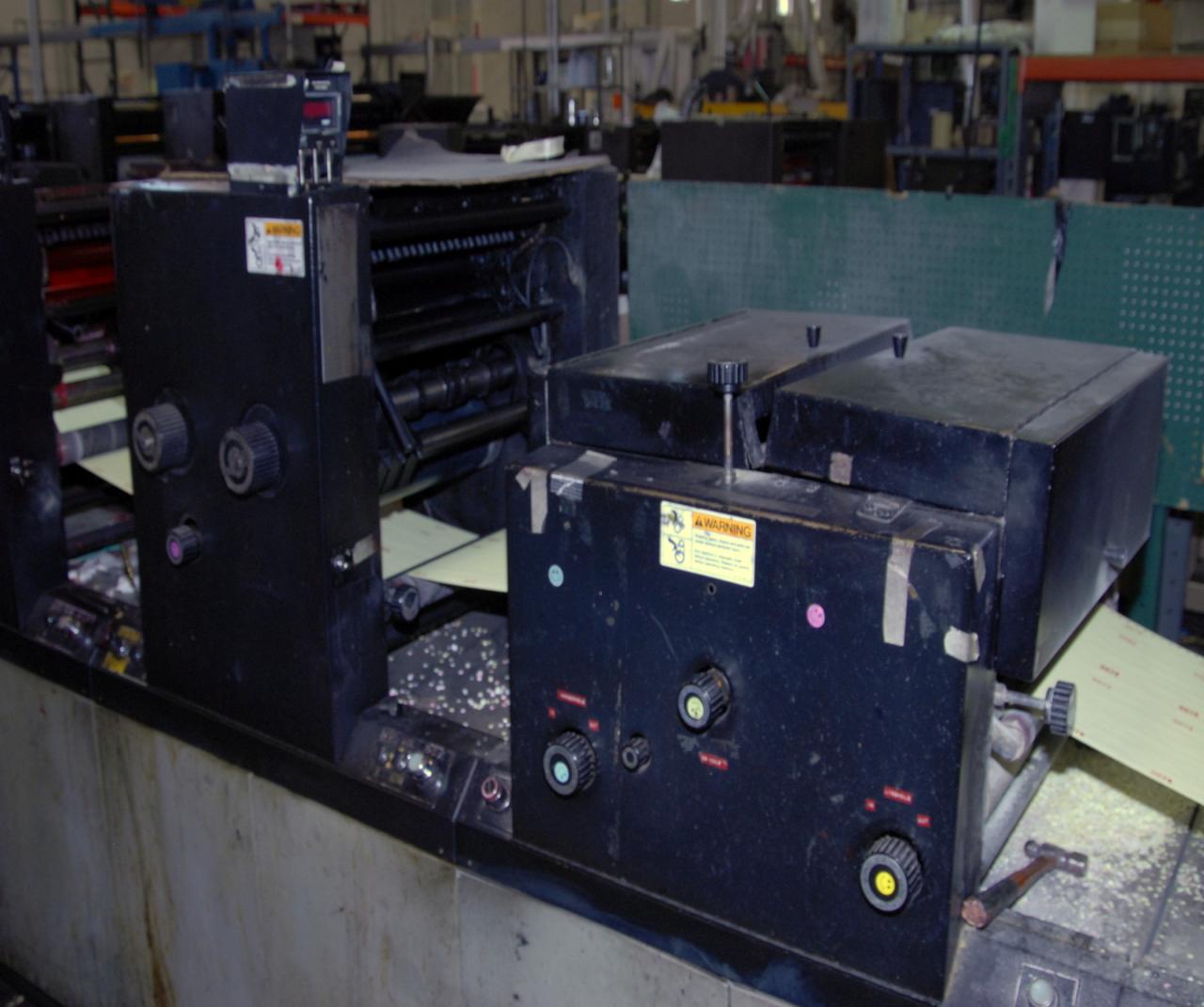 Lot #48: Didde-Glaser Web Press Model 860, 3 colors, 17.5” wide - WireBids